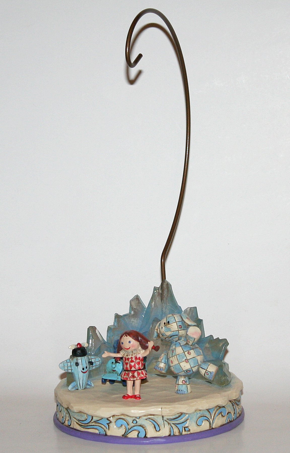 Jim Shore Rudolph the Red Nosed Reindeer Figurine Ornament Holder