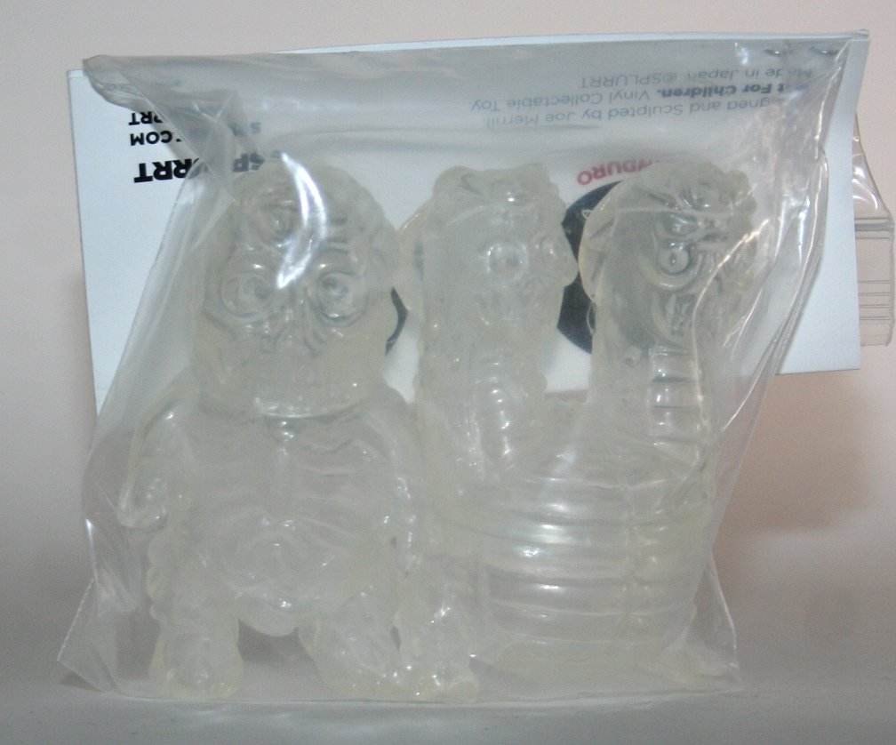 Splurrt Crystal Clear Manduro and Dokorah Pocket Monsters