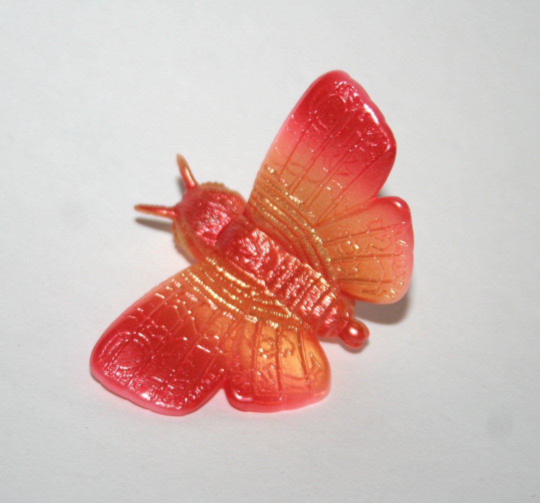 Marusan Kaiju Encyclopedia Golden Pink Mothra