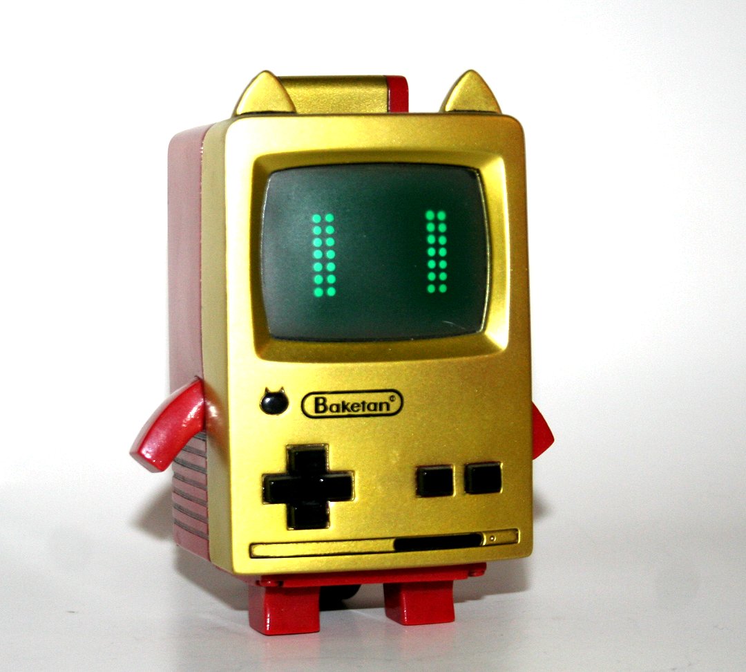 Baketan Painted Gold and Red Bake Boy