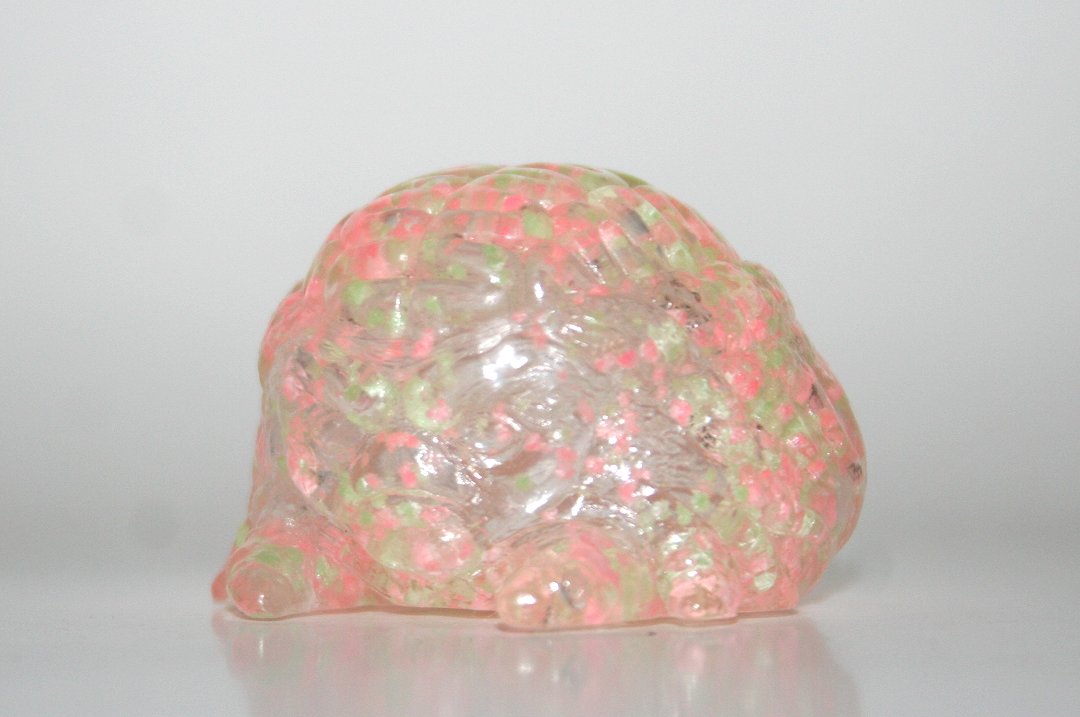 Unbox x Last Zectron Clear Speckled Glow Plorp