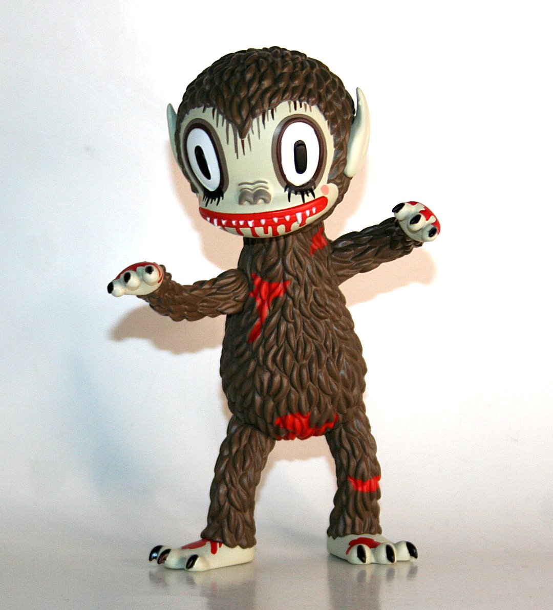 Gary Baseman x 3D Retro Bloody Brown Ahwroo