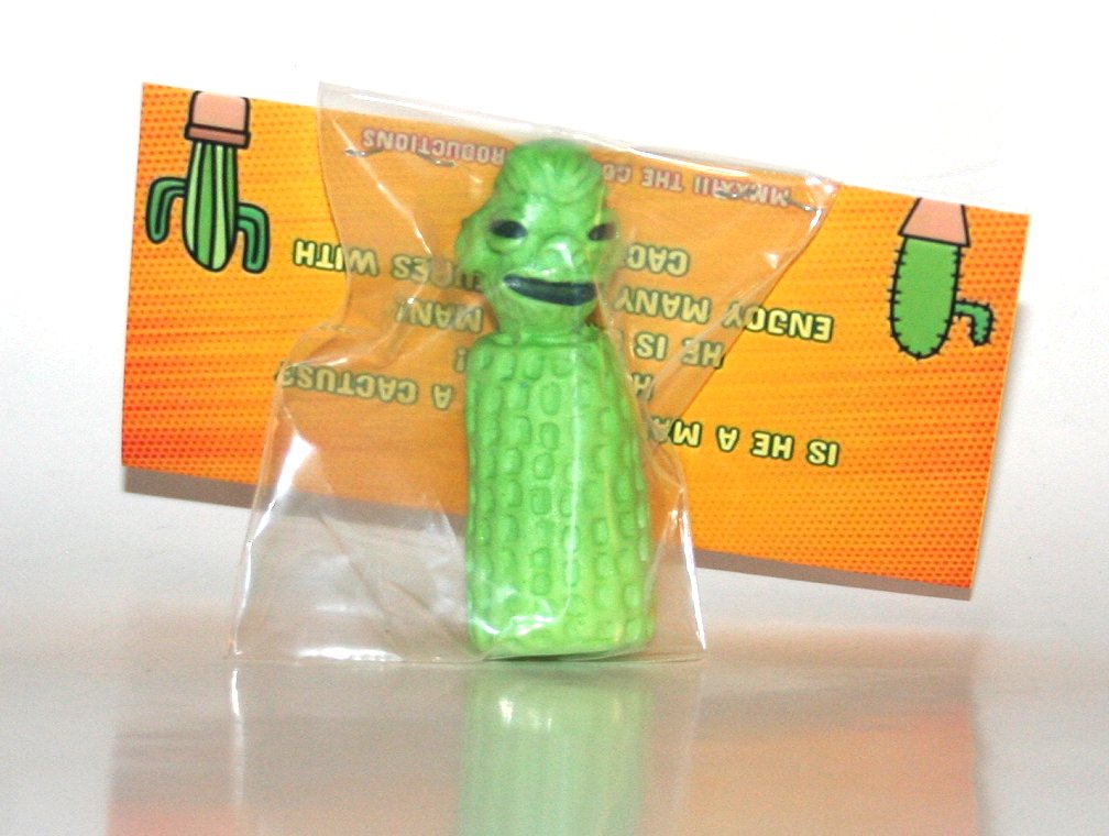 The Council Productions Green Resin Cactus Man