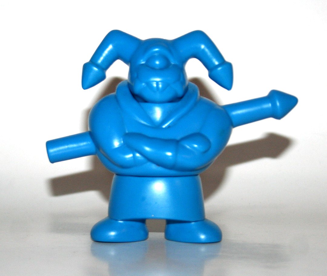 Gargamel Germs Unpainted Blue Akumakin