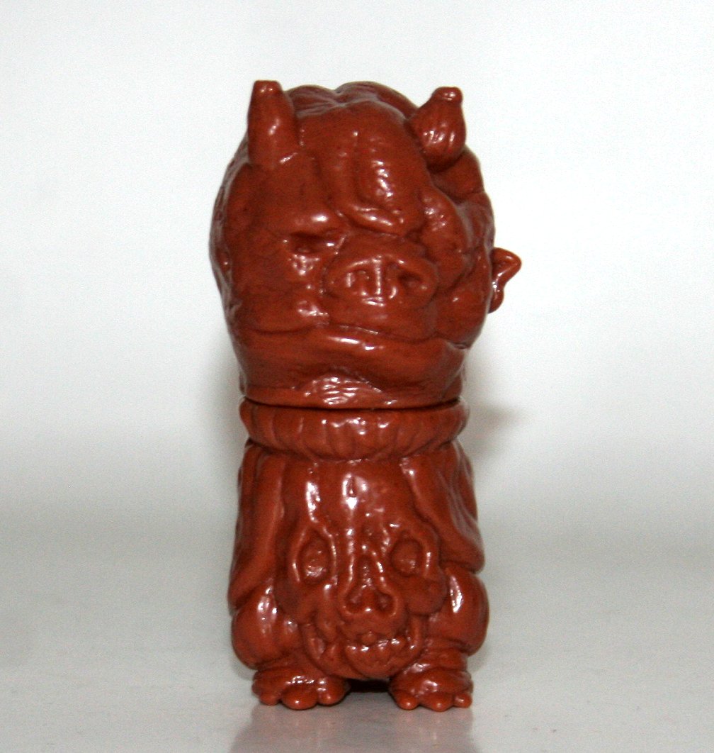 Grody Shogun Unpainted Brown SkullBird Yokai