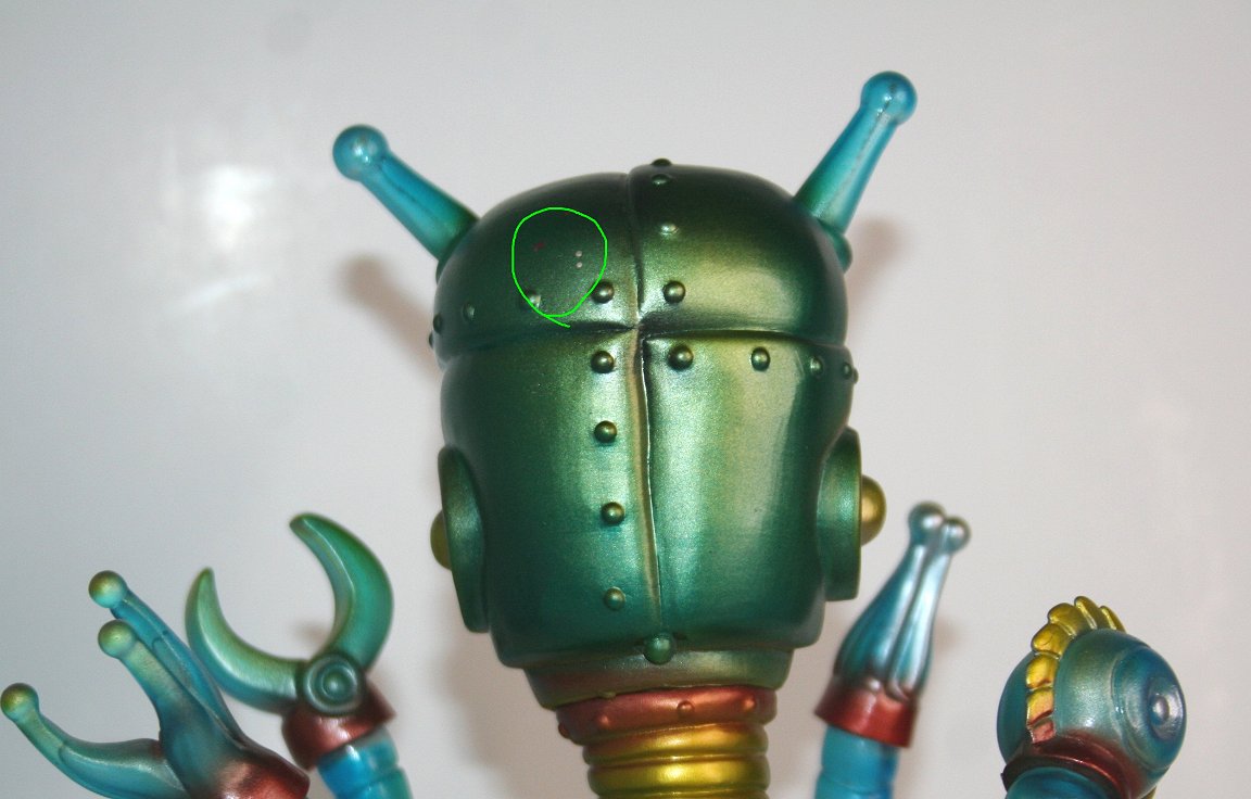 Paul Kaiju Custom Clear Blue Sparkman
