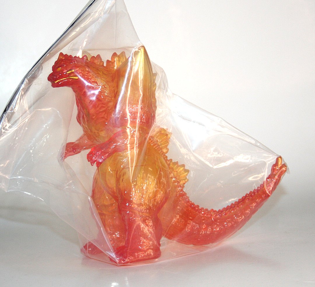 CCP Mid Size Clear Orange Space Godzilla