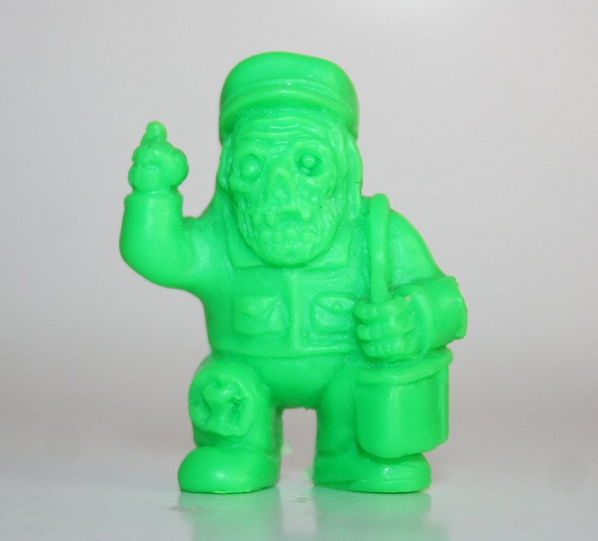 Deadly Delivery Neon Green Standing Mini Mr Deadly