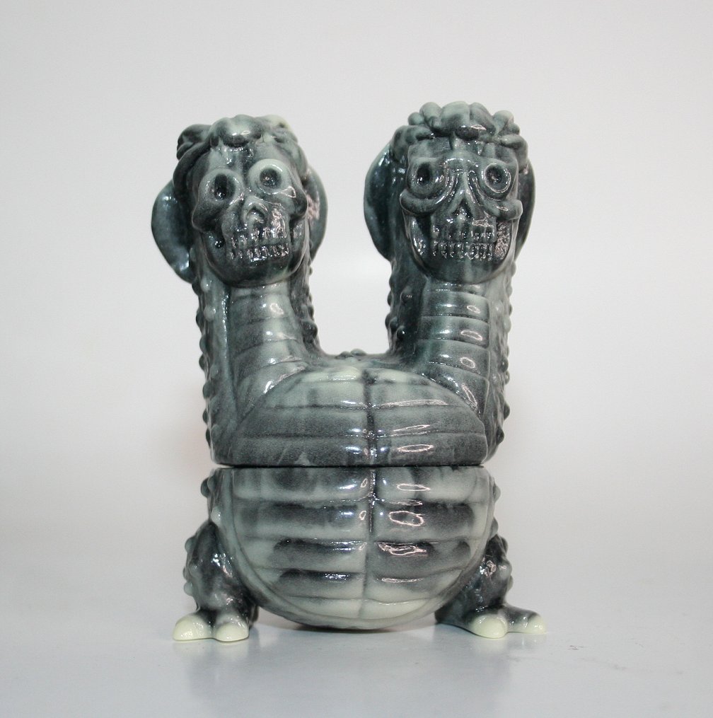 Splurrt Black n Glow Marbled Manduro Pocket Monster