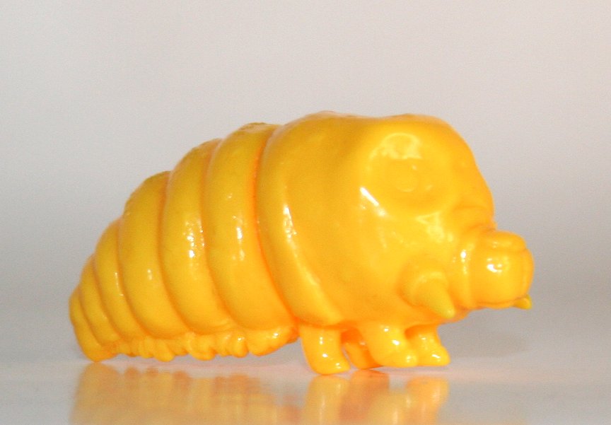 Marmit Unpainted Yellow Mothra Larva