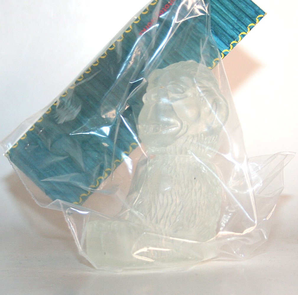 Mosquito Toy Works Clear Monkey Man